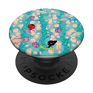 Miraculous Ladybug Aqua Summer Swim with the Kwamis PopSockets Swappable PopGrip