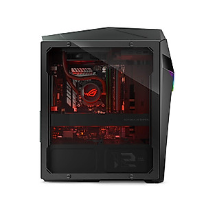 ASUS ROG Strix GL12 Gaming Desktop, Overclocked 9th Gen 8-core Intel Core i7-9700K, NVIDIA GeForce RTX 2060 6GB, 16GB DDR4 RAM, 512GB M.2 SSD + 1TB HDD, Windows 10 Home, Iroh Grey, GL12CX-DB763