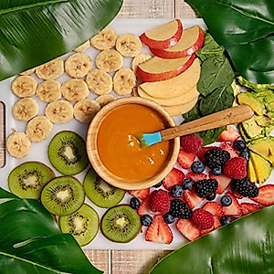 Avanchy Bamboo Baby Bowls MINI Prep Bowl Set for Babies Kids Toddler for Feeding Food 4 oz, Single Bowl