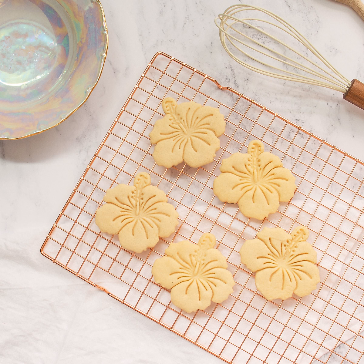 Hibiscus cookie cutter, 1 piece - Bakerlogy