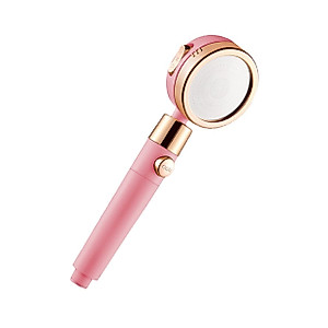 DOITOOL 1pc Booster Shower Rainfall Shower Head Low Flow Shower Head Handheld Shower Faucet Shower Head with Handheld Bathroom Accessory Abs Engineering Plastics Water Nozzle Adjustable