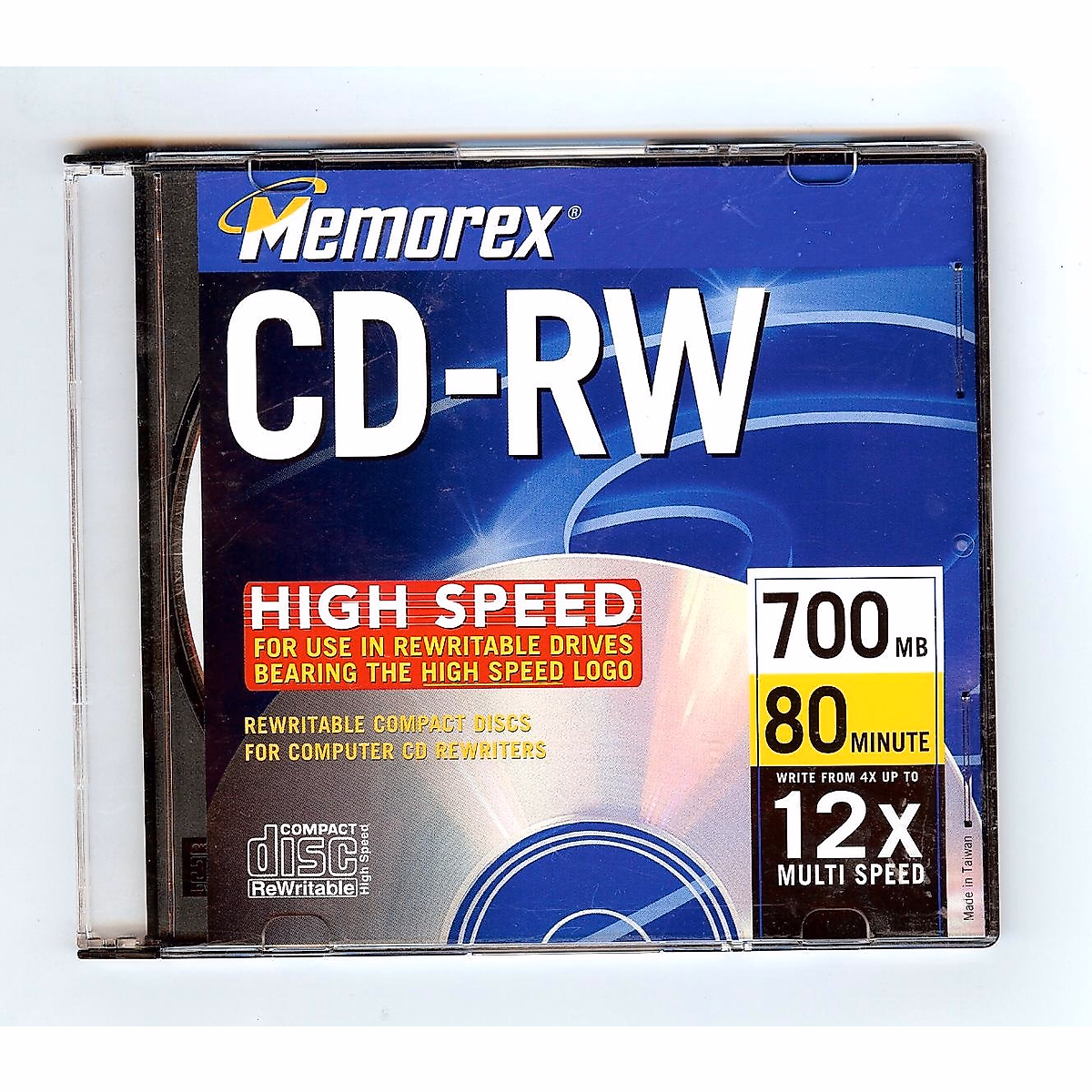 MEMOREX CD-RW 700 MB 12x Single CD (Media)