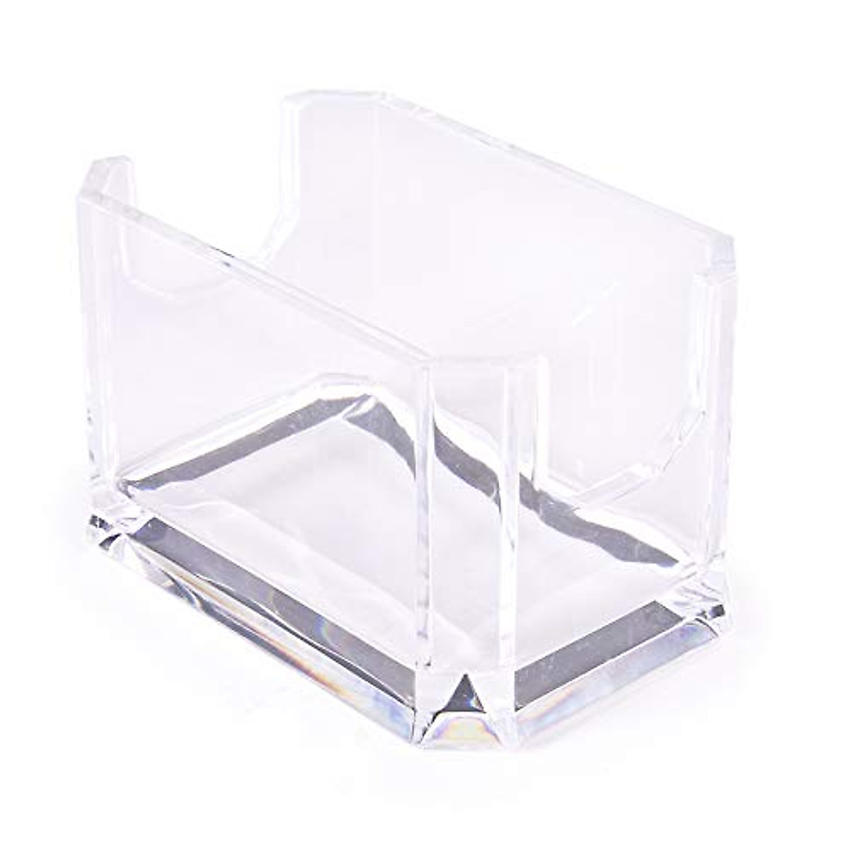 Sugar Packet Holder - Clear Plastic Storage Container for Kitchen - Commercial & Business Organization for Restaurants & Home, Coffee Bars, & Diners - Food and Beverage Accessories