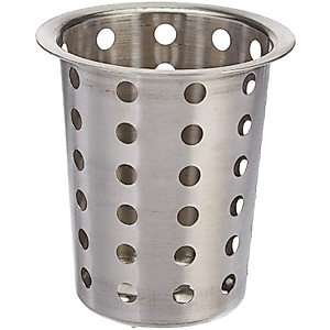 Winco Stainless Steel Flatware Cylinder, 4.5 inch Length -- 2 each.