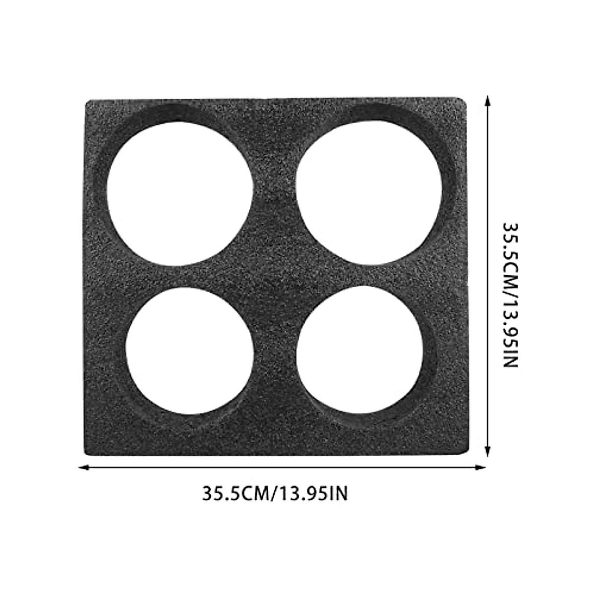 Happyyami Foam Drink Holder Takeout Packing Supply Disposable Coffee Tray Cup Takeout Carrier Takeout Holder Coffee Carrier Coffee Cup Holders Cold Drinks Holder Trays Outdoor Bottle Rack