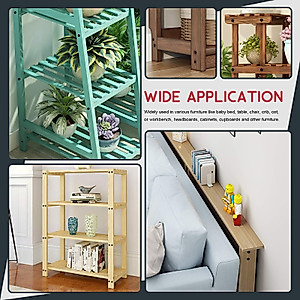 Hilitchi 84Pcs M6 Hex Drive Socket Cap Bolts Kit Countersunk Head Screws Bolts Dowel Barrel Nuts Crib Bolts Nuts Assortment Kit for Furniture Hardware Fitting (20/30/40/50/60/70/80mm)