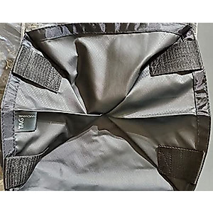 TAG Hardware Hamper Replacement Black Nylon Bags (Small Bag: 10-1/2″ W x 12-1/16″ D x 19-1/16″ H)