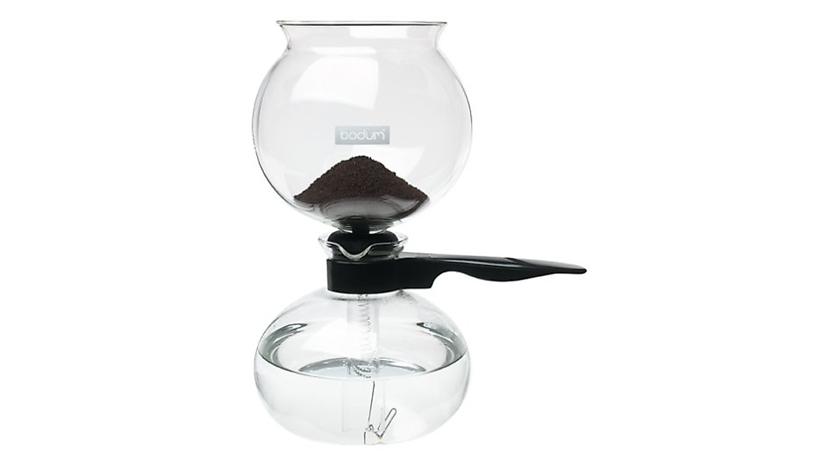 Bodum 34 oz Pebo Vacuum Coffee Maker - High-Quality Glass Brew