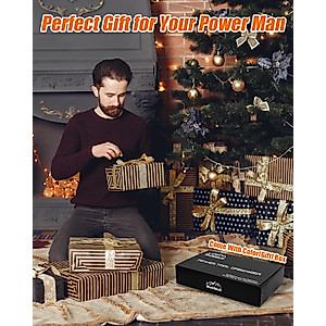 WellMall Power Tool Organizer Holder - Wall Mount Style for Power Tool Drill as Heavy Duty Tool Shelf & Tool Rack with Compact Packed with Color Box, Great Gift for Man