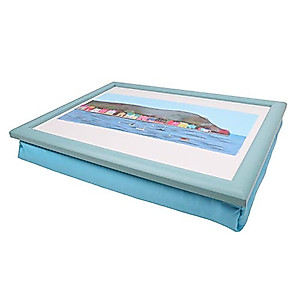 Maturi Beach Scene from Tobermory in Scotland Lap Tray by Ilona Drew, 33 x 44 x 8cm, Multi