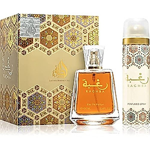 Lattafa Raghba for Women Eau de Parfum Spray, 3.4 Ounce