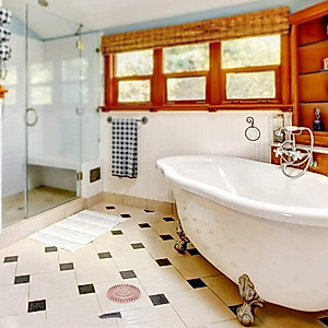 Drain Hair Catcher Shower Drain Hair Trap and Drain Hair Clog Hair Trap Remover Cleaning Tool Snake Shower Drain Protectors for Tub Bathtub Sewer Kitchen 5 Pack