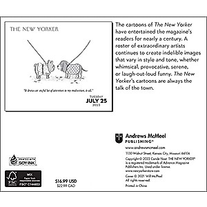 Cartoons from The New Yorker 2023 Day-to-Day Calendar