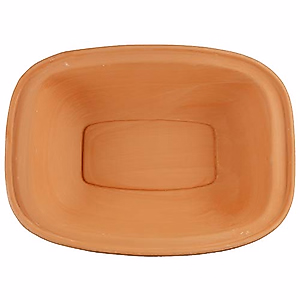 Eurita Clay Roaster, Non-Stick Dutch Oven, Healthy Clay Pot Cooking, With Free Recipe Guide, 4 Quarts