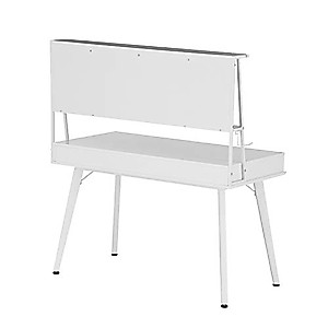 Techni Mobili Study Computer Storage & Magnetic Dry Erase White Board Home Office Desk
