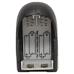 Westcott 55851 Small Battery Powered Pencil Sharpener For School, Home, and Work, Black