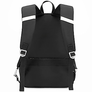 Classic Diamond School Backpack for Girls Backpack Cute Bookbag Kawaii School Bag Anime College Backpack for Teen Girls (Black)