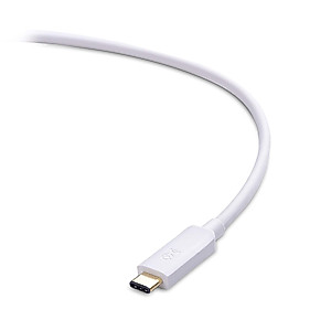 Cable Matters 3.3-Foot Short USB C to DisplayPort Cable (USB-C to DisplayPort Cable, USB C to DP Cable) Supporting 8K 60Hz in White - Thunderbolt 3 Port Compatible with MacBook Pro, Dell XPS 13 and Mo