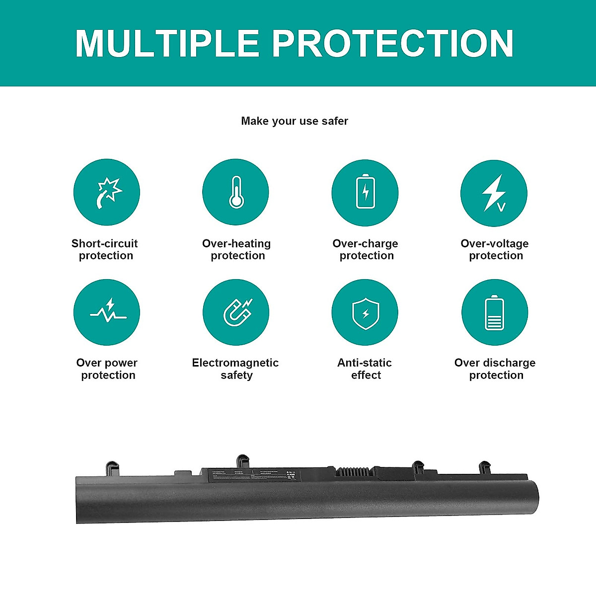 Fancy Buying AL12A32 AL12A72 Laptop Battery Replacement for Acer Aspire V5 V5-431 V5-471 V5-471P V5-531 V5-571 V5-571P V5-571-6605 E1 E1-522 E1-532 E1-572 E1-572G E1-510 E1-510P 4ICR17/65