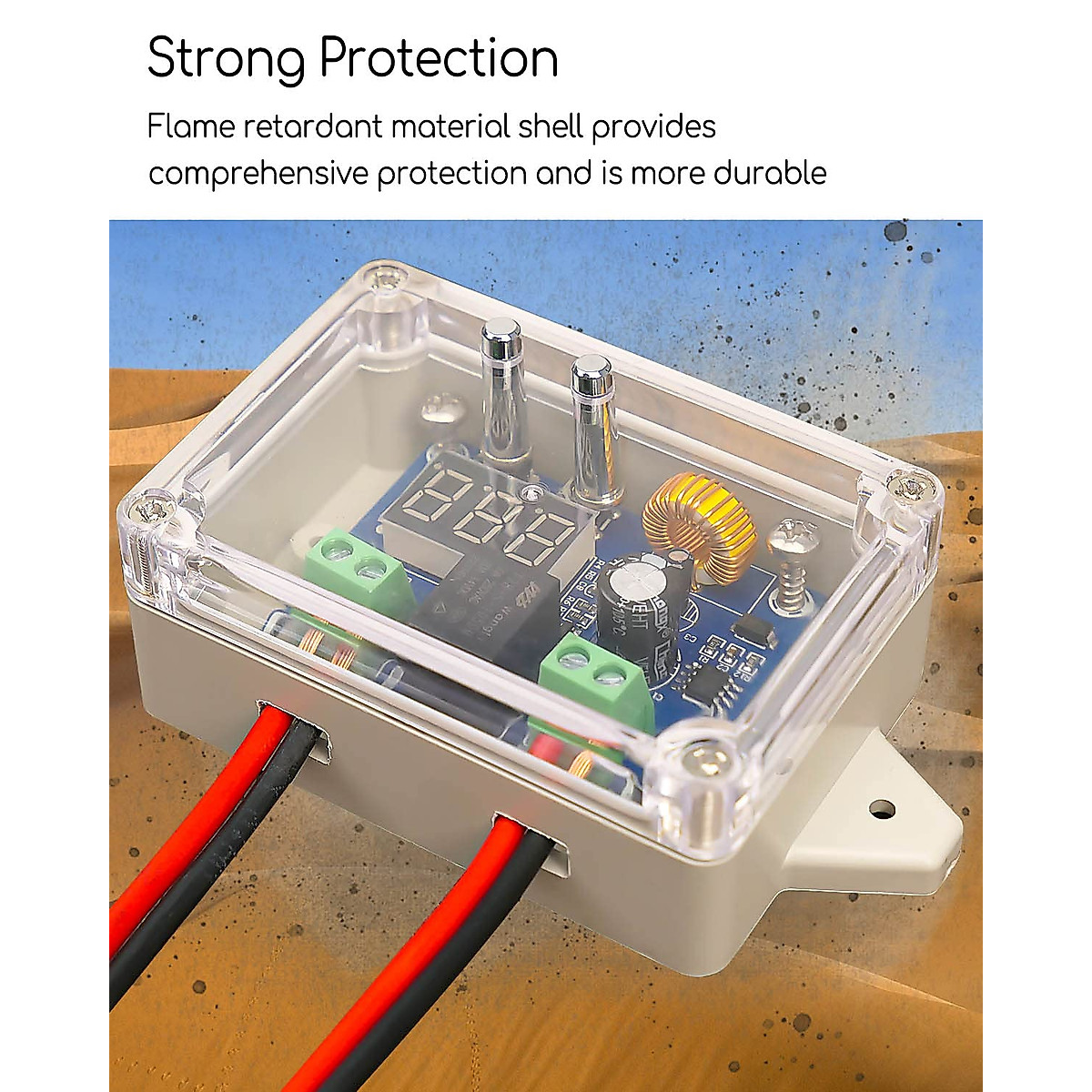 Power Wheel Adapter Kit Fit for Milwaukee M18 18V Battery with Voltage Regulator Fuse and Wire Terminals, Upgrade Battery Adapter Conversion Connector Suit for DIY Rc Truck, Robotics and Rc Car Toys