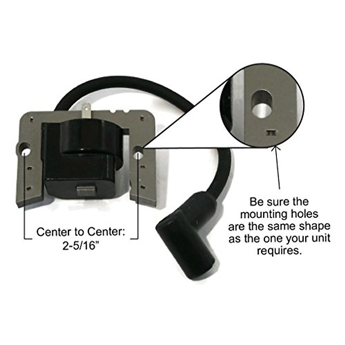 Haliniose Ignition Coil Tecumseh OHV110 - OHV180 OV358EA OV490EA Engine Lawn Mowers 36344A,#id(russopower~hee60272335462869