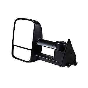 AERDM New Pair Towing Mirrors Set Telescoping Tow Mirrors fit 1988-98 Chevy GMC Exterior Accessories Mirrors fit C1500 C2500 C3500 K1500 K2500 K3500 Pickup Side Mirrors