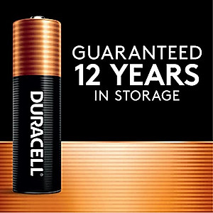 Duracell Coppertop AA Batteries with Power Boost Ingredients, 6 Count Pack Double A Battery with Long-lasting Power, Alkaline AA Battery for Household and Office Devices