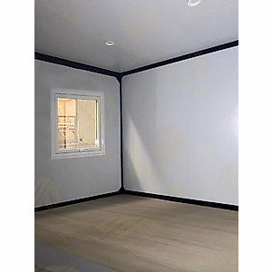 Generic Luxury 2-Room Prefab House: Bath, Kitchen for Foldable Tiny Homes, Container House Explore Our Premium Collection for Backyard Living & Sustainable Solutions, white, KN-N84