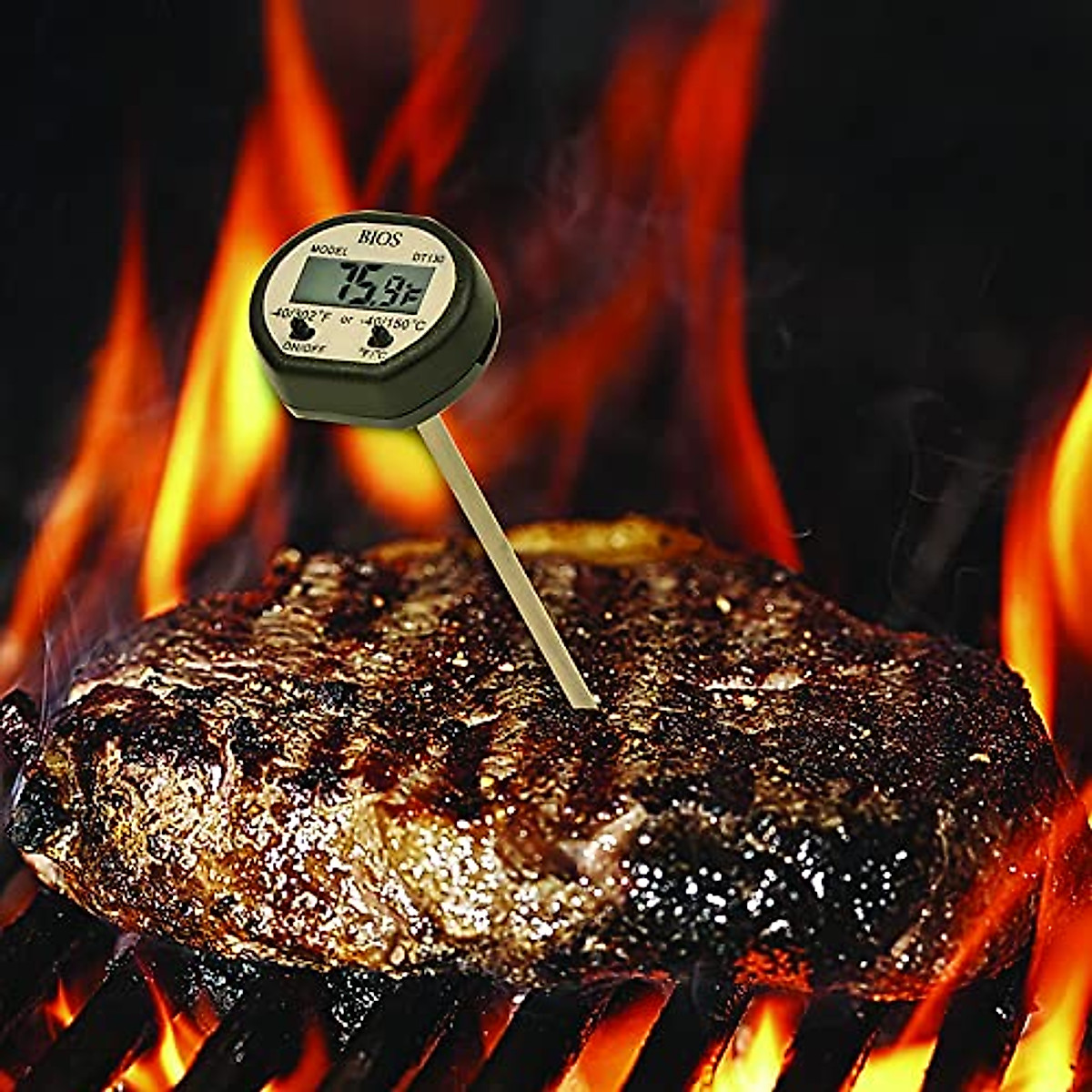 BIOS Thermor DT130 Food Thermometer, Standard, Black