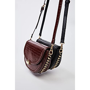 ALDO Women's Wiaveth Cross Body Bag, Brown