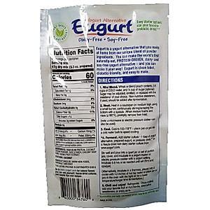 "Better Than Yogurt" Make At Home Mix (Dairy and Soy Free!) (Coconut, 2-Pack)