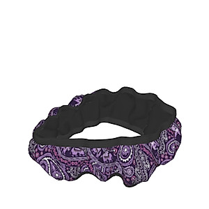 Purple Elephant Steering Wheel Cover Women Girl Car Accessories Interior Universal 15 Inch Auto Anti-Slip Steering Wheel Protector for Truck SUV Sedan