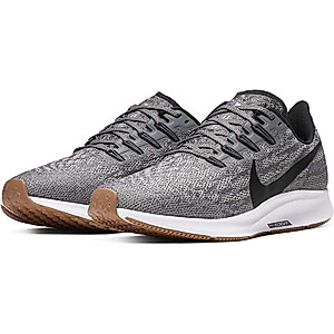 Nike Women's Air Zoom Pegasus 36 Running Shoes, Multicolour (Gunsmoke/Oil Grey/White/Gum Light Brown 1), 8.5