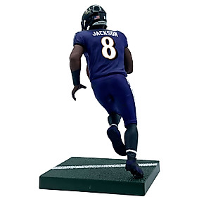 Lamar Jackson (Baltimore Ravens) Imports Dragon NFL 6" Figure Series 1