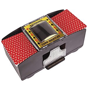 Automatic Card Shuffler I Card Shuffler 2-Deck Automatic I Electric Card Shuffler Casino Equipment I Playing Card Shuffler for Uno, Phase 10, Blackjack, Skip Bo, Texas Hold em, Poker, Home Card Games