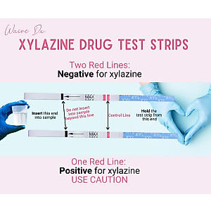 WaiveDx Xylazine (XYL) Test Strips-5 Strips Per Kit