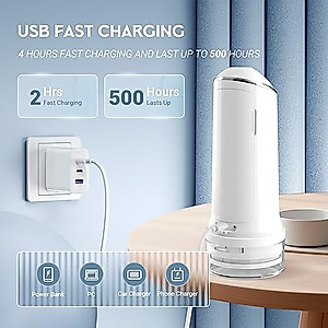 Nasal Irrigation System - 𝐘𝐄𝐒𝐏𝐎𝐖 Electric Neti Pot Nose Cleaner - Sinus Rinse Machine with 𝟒 𝐌𝐨𝐝𝐞𝐬 for Nose Wash - Nasal Irrigator with 𝟒𝟎 Packets Saline for Sinus Flush and Relief