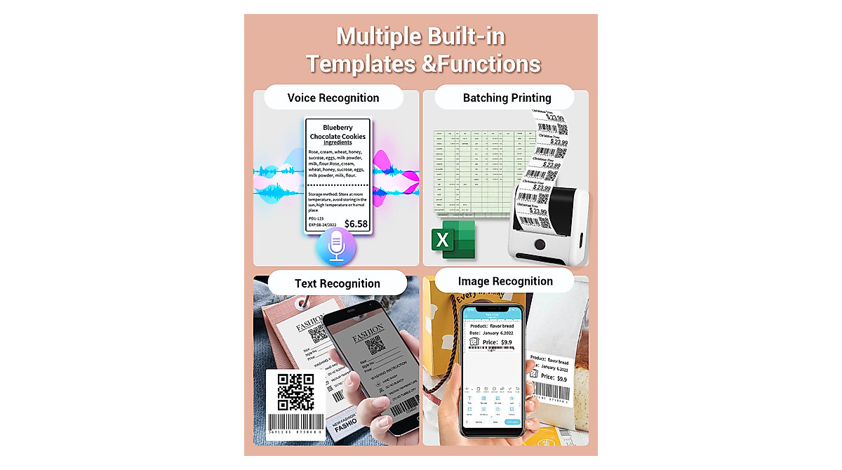 Phomemo M200 Label Printer - Versatile Wireless Solution