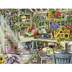 Ravensburger Gardener's Paradise 2000-Piece Puzzle - Designed for Adults | Unique Softclick Technology | Glare-Free Image | Unique Puzzle Piece Shape | Ideal Gift for Puzzle Enthusiasts