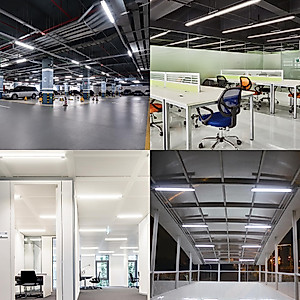 Wesome Lighting 18 Inch F15T8/CW Fluorescent Light Bulbs, Cool White 4100K, T8 15 Watts Fluorescent Bulb Replacement Tube for Counter and Cabinet Fixture, G13 Base - 4 Pack