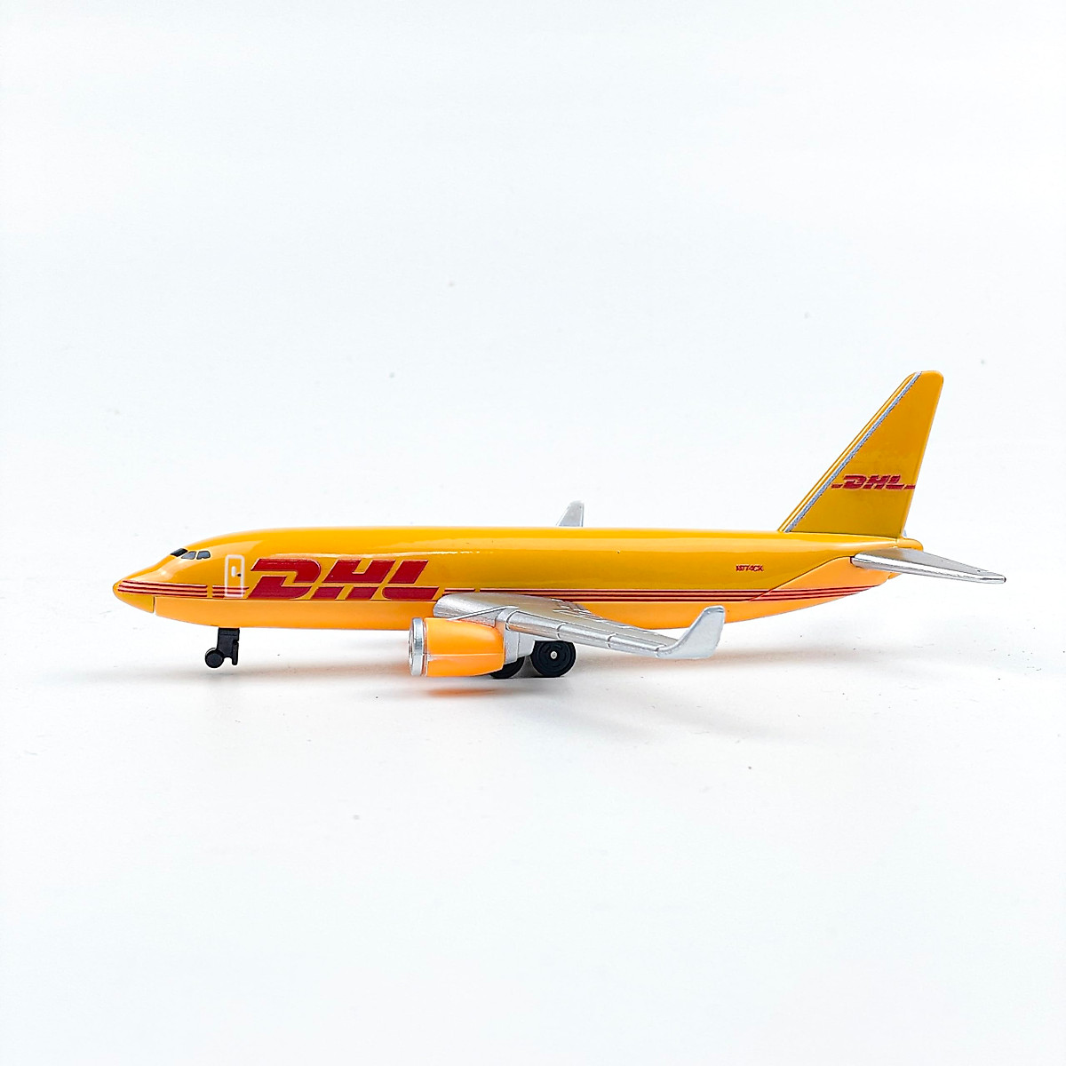 AVIAMUSE DHL Airplane Model, Single Plane Die-cast Model Planes Aircraft Suitable for Collection & Christmas, Birthday Gifts