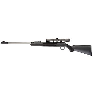 Umarex unisex adult Ruger Blackhawk .177 Caliber Pellet Gun with 4x32mm Scope Air Rifle, Black, Large US