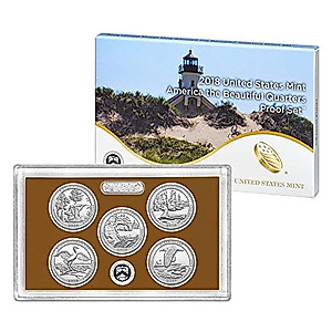 2018 S US Proof set Quarters US Proof Set National Parks Quarters Proof