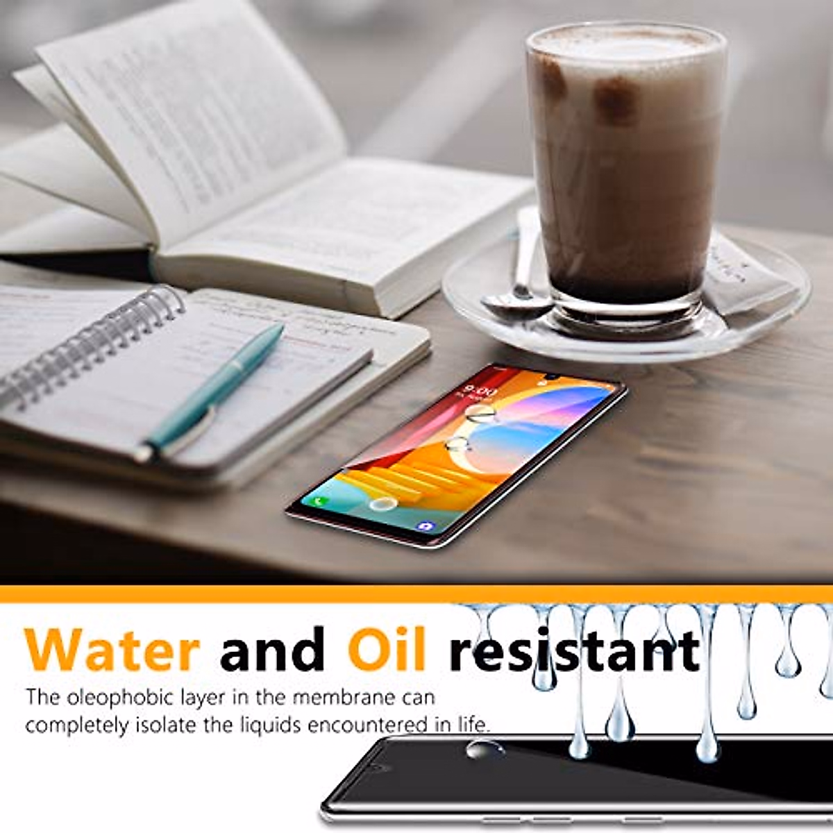 UniqueMe [2 Pack] Screen Protector Compatible for LG Velvet/LG Velvet 5G UW Tempered Glass,3D Full Coverage Film HD [Easy Installation] Edge to Edge Protection