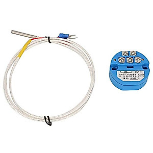East buy Temperature - -50~400 Degree PT100 Temperature Transmitter DC24V Output 0-10V Sensor