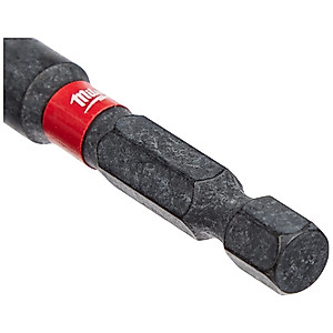 Milwaukee 48-32-5030 Shockwave Steel Impact Duty 1/4 Inch Hex Shank to 1/4 Inch Square Socket Adapter