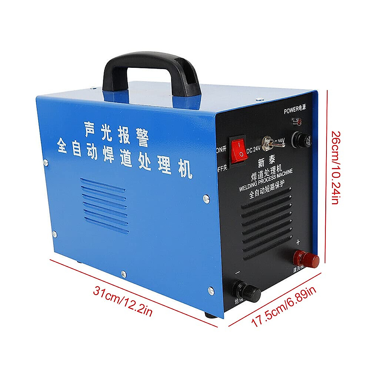 RANZHIX 110V 60Hz Welder Seam Cleaning Machine, Professional Stainless Steel Weld Bead Polishing Machine