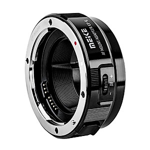 Meike MK-EFTE-B Auto-Focus Mount Adapter for Canon EF/EF-S Lenses to Sony E Mount Cameras A7SII A7 A6000 A6500 A7SIII A9, etc