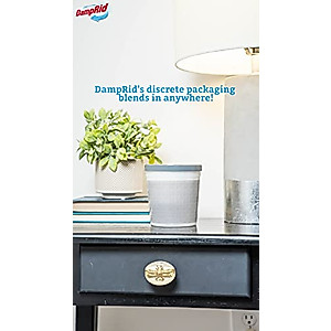 DampRid Refillable Moisture Absorber, 11 oz., 6-Pack – Fresh Scent Moisture Absorbers, 10% More Absorbing Power*, Eliminates Musty Odors for Fresher, Cleaner Air