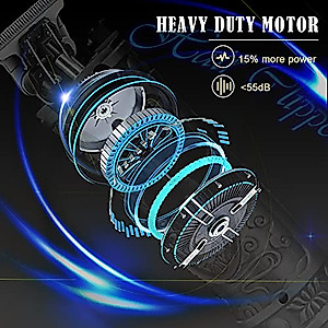 Hair Clippers for Men, Professional Hair Trimmer Zero Gapped T-Blade Trimmer Cordless Rechargeable Edgers Clippers Electric Beard Trimmer Shaver Hair Cutting Kit with LCD Display Gifts for Men